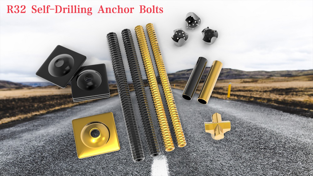R32L R32N R32S R32SS Self-Drilling Anchor Bolt Wholesale-Hollow Self ...