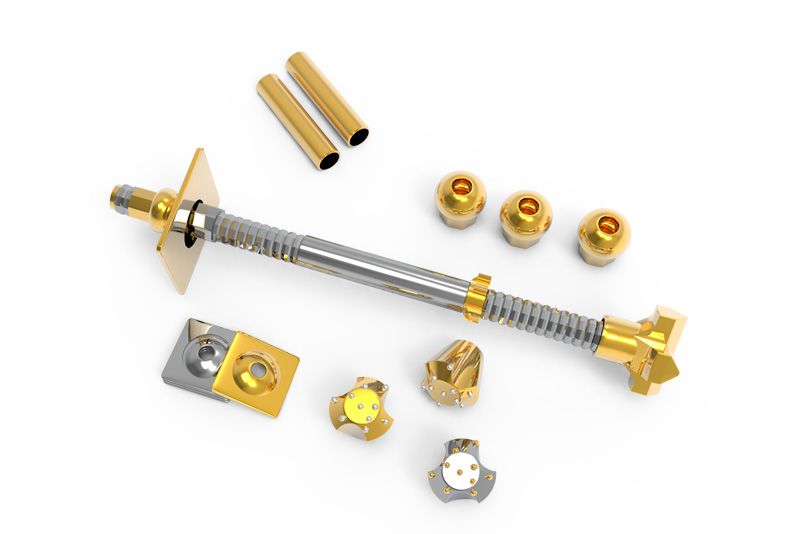 Full Thread R38n Self Drilling Anchor System R38 Anchor Bolt Anchor Bar ...